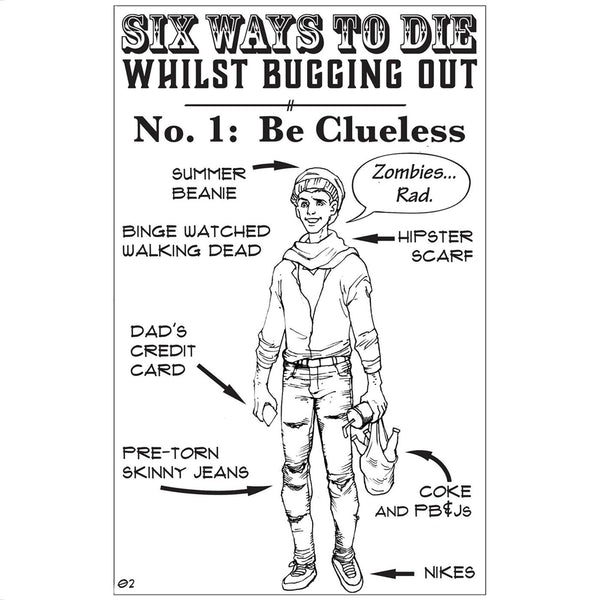 Poor Man's Bug Out, Escape and Evasion (ReadyMan Info-comic) – Readyman