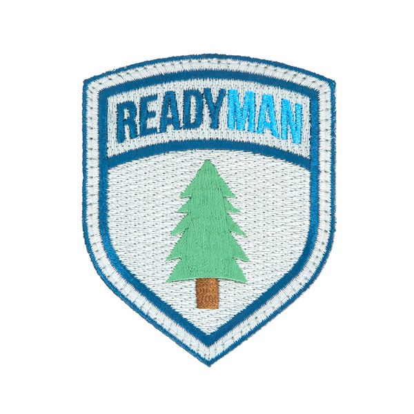 2 1/2" x 3" READYMAN Velcro Bushcraft Shield Patch – Readyman